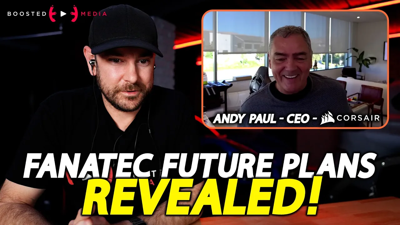 FANATEC'S FUTURE REVEALED - Corsair CEO Interview