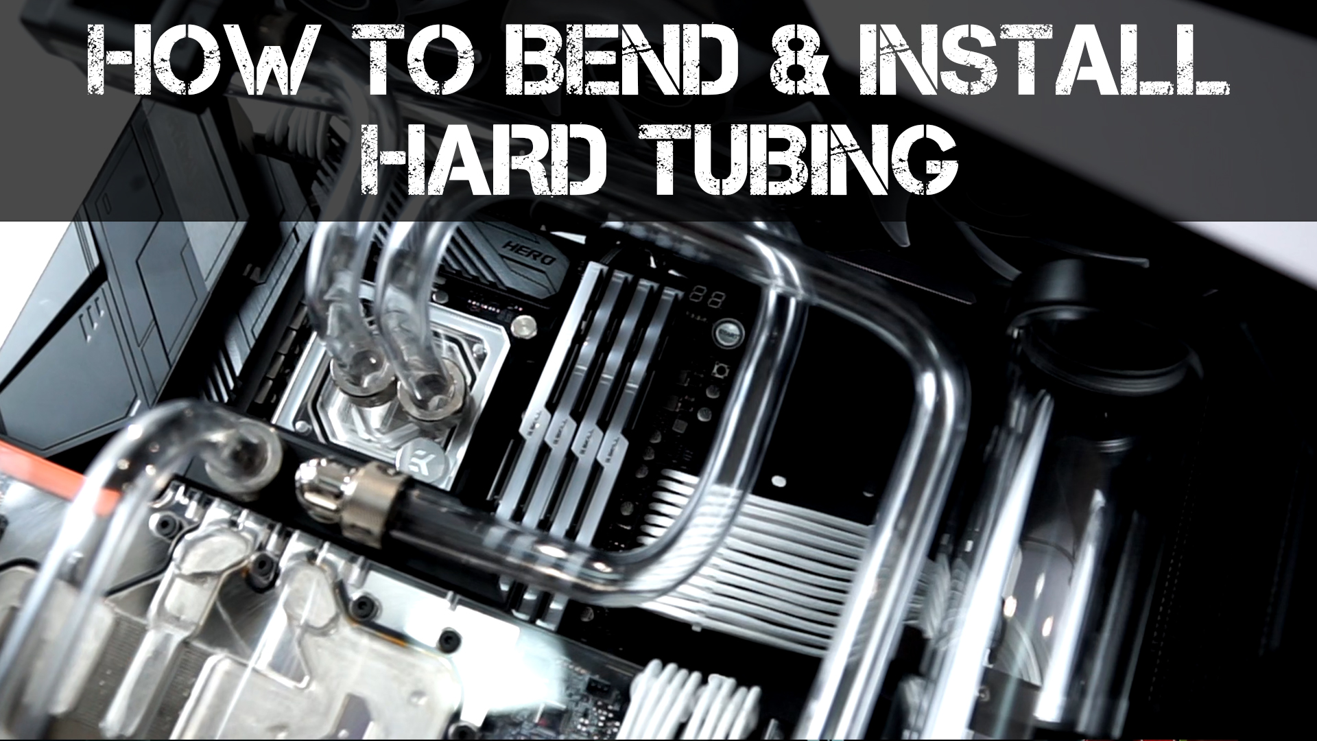 Ultimate Gaming PC Build - Part 5 - How to install Hard Tubing ...