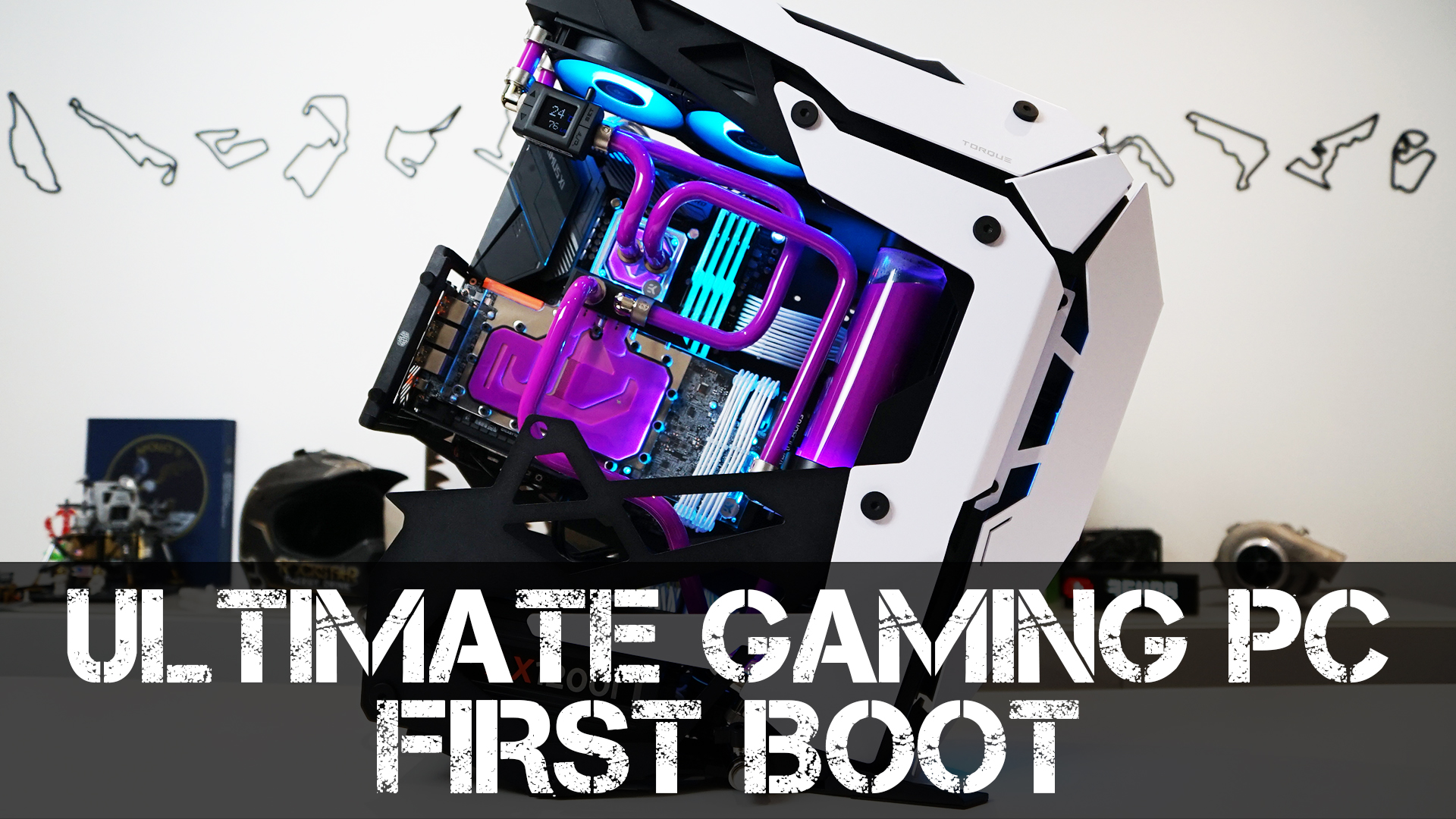 Ultimate Gaming PC Build - Part 6 - Filling with Coolant & First Boot ...