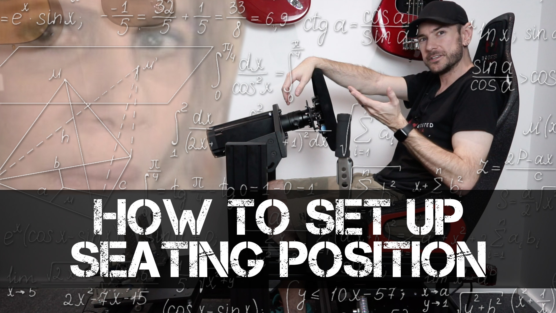 QUICK TIPS - How to set up Correct Seating Position in a Driving ...