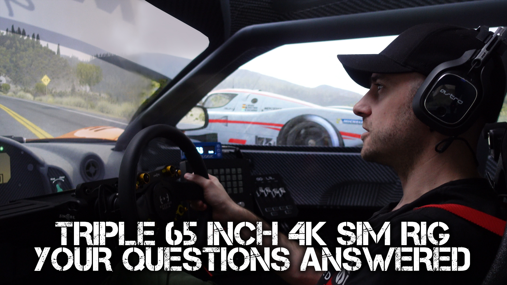 ANSWERING YOUR QUESTIONS - Triple 65" 4K Sim Rig - Better than VR ...