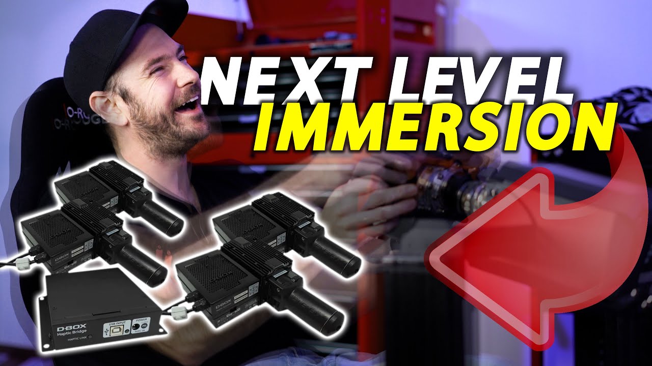 D-BOX Sim Racing Motion System - G5 4250i Review