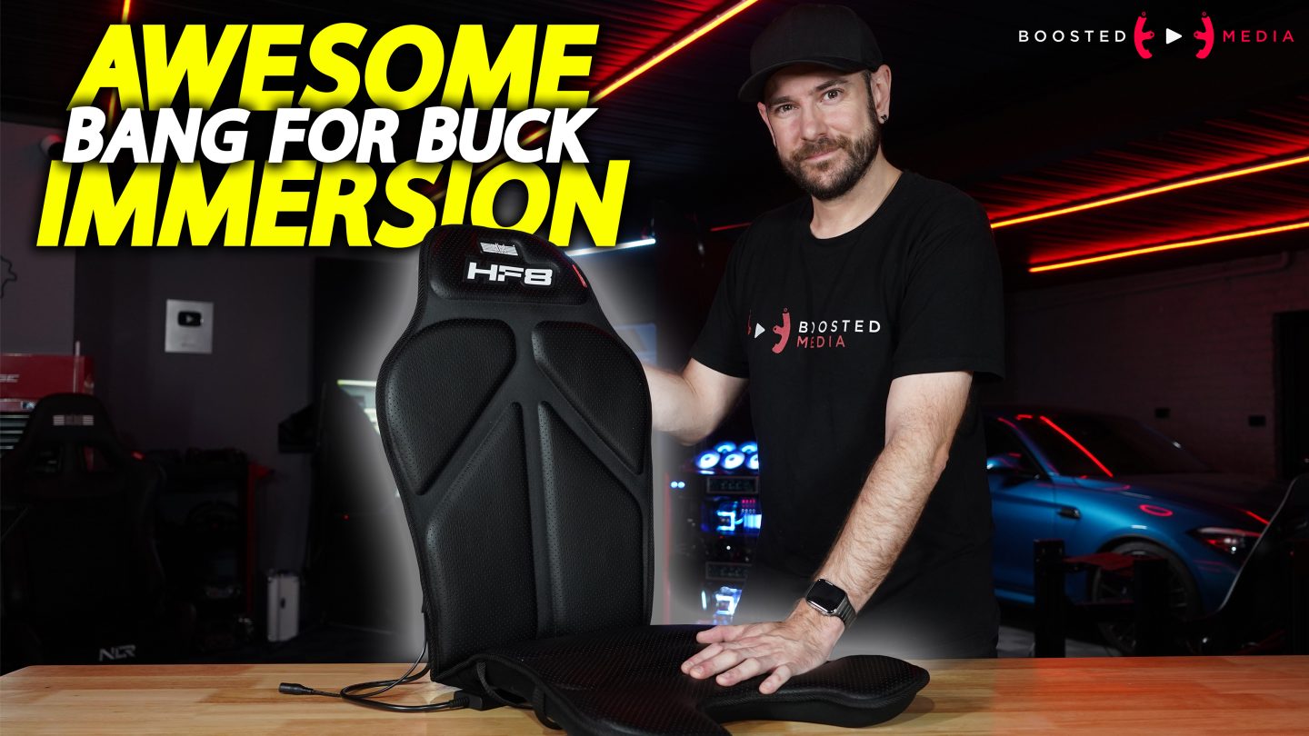 Next Level Racing HF8 Review: Affordable Haptic Feedback