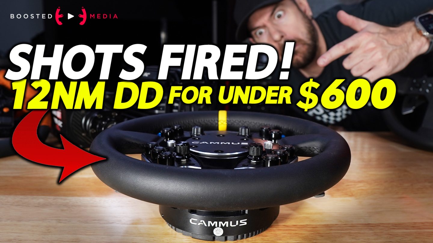 CAMMUS C12 Direct Drive Steering Wheel - Detailed Review