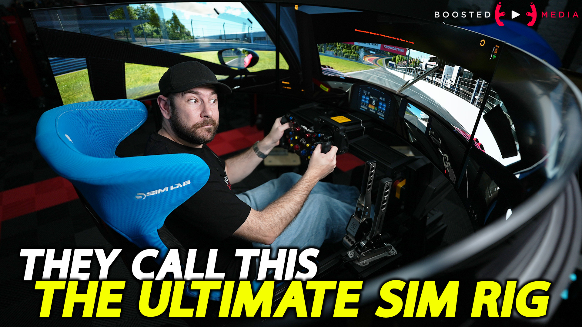 Ultimate Triple Ultrawide Sim Racing Screens - LG Ultragear OLED ...