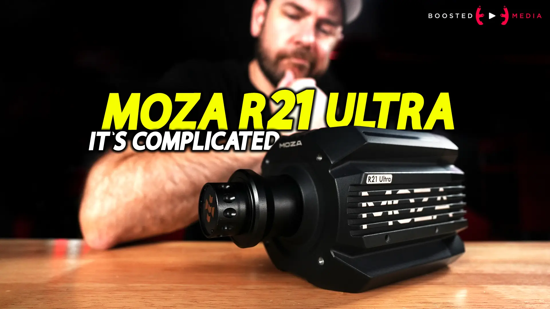 Moza R21 Ultra Direct Drive Wheel Base - Detailed Review - Boosted Media