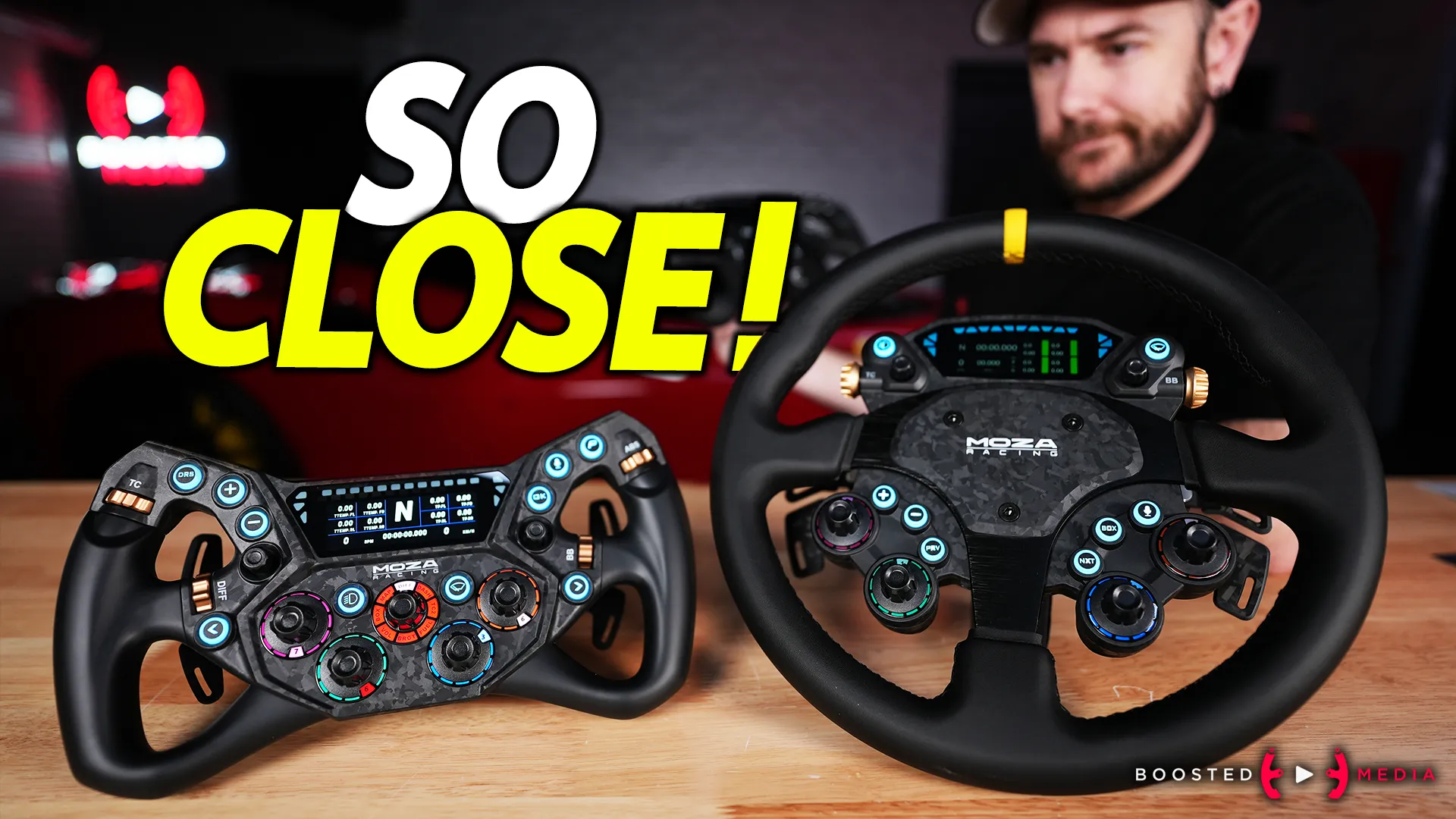 MOZA CS Pro and KS Pro Sim Racing Wheels - Detailed Review - Boosted Media